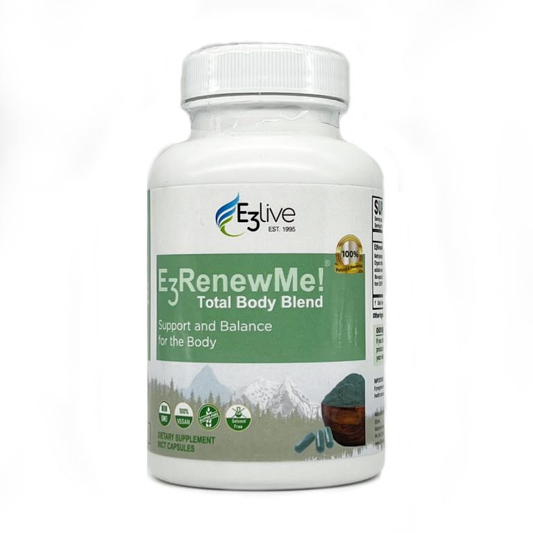 E3Live Renew Me/B.G. Algae (90 caps - 500 mg.) - Crown Wellness
